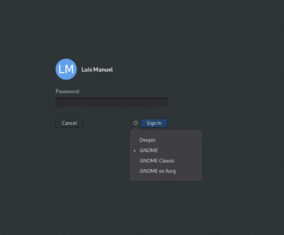 Instalar Escritorio Deepin en Fedora 30 - Luis M. Segundo - Blog